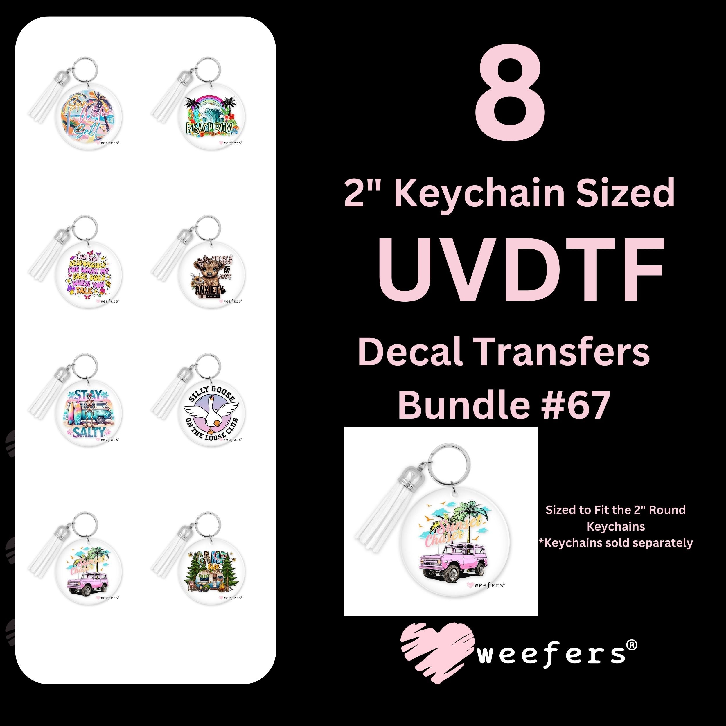 UV DTF Libbey Wrap Transfer Bundles – Weefers