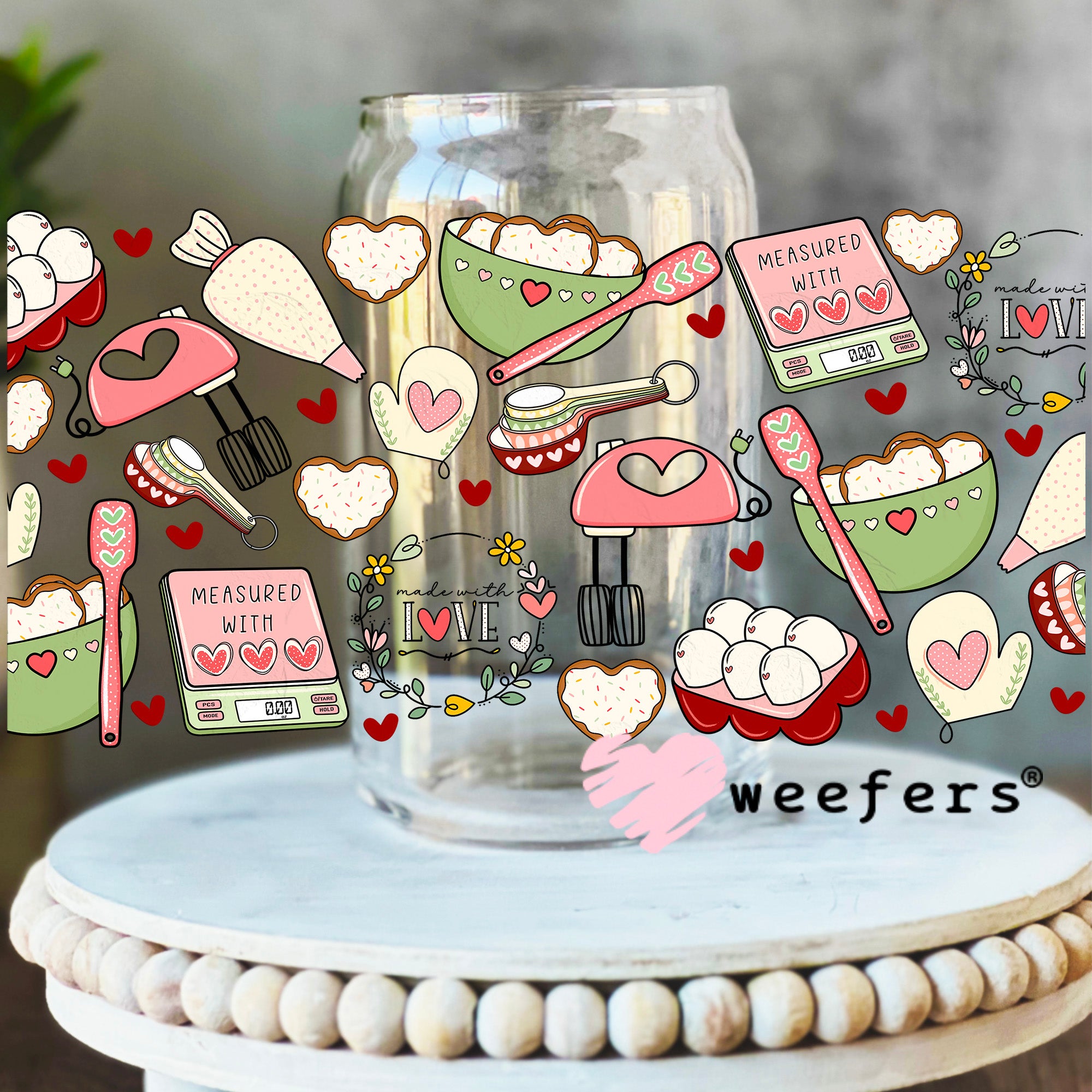 Bakers Favorite Things UV DTF Cup Wrap – Weefers