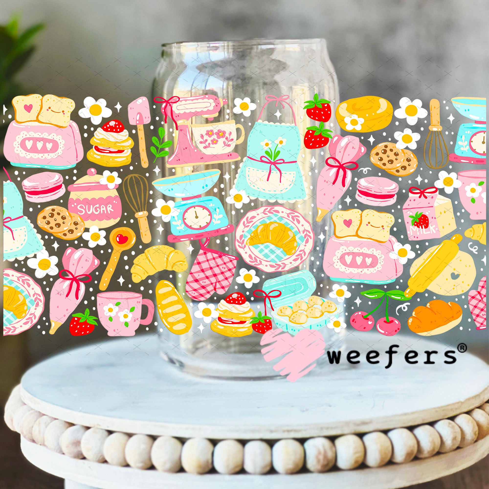 Bakers Favorite Things Cottagecore UV DTF Cup Wrap – Weefers