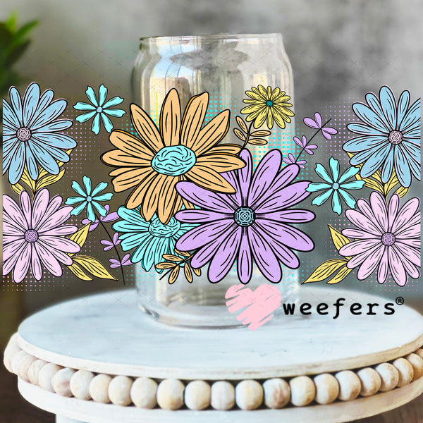 UV DTF Cup Wrap – Spring Flowers – Weefers