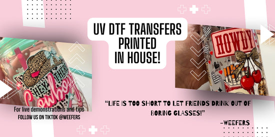 Buy Premium UV DTF Decals, Stickers, & Wraps | Weefers.com